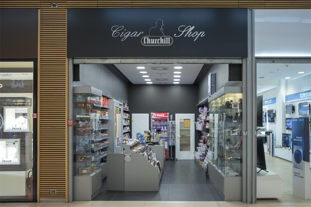 Avenue Mall Zagreb - Cigar Shop Churchill