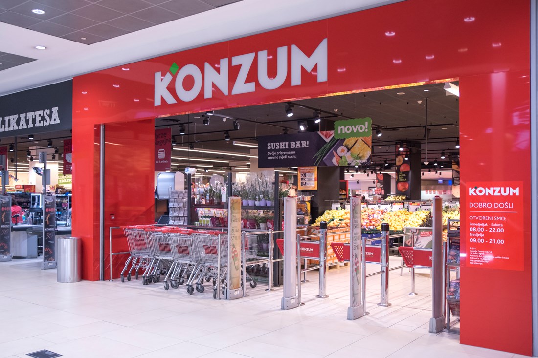 Avenue Mall Zagreb - Konzum
